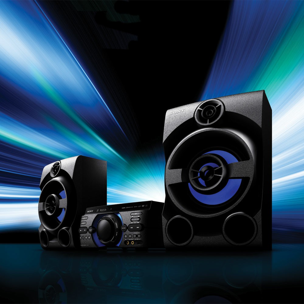 MINICOMPONENTE SONY MHC-M40D HDMI USB DVD RADIO FM BL - Yasui