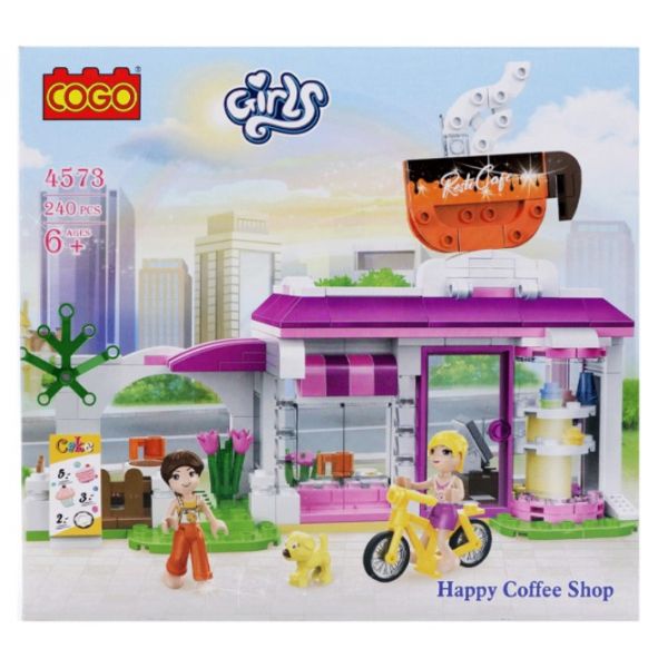 Cogo Girls Coffee shop 240PCS - Yasui