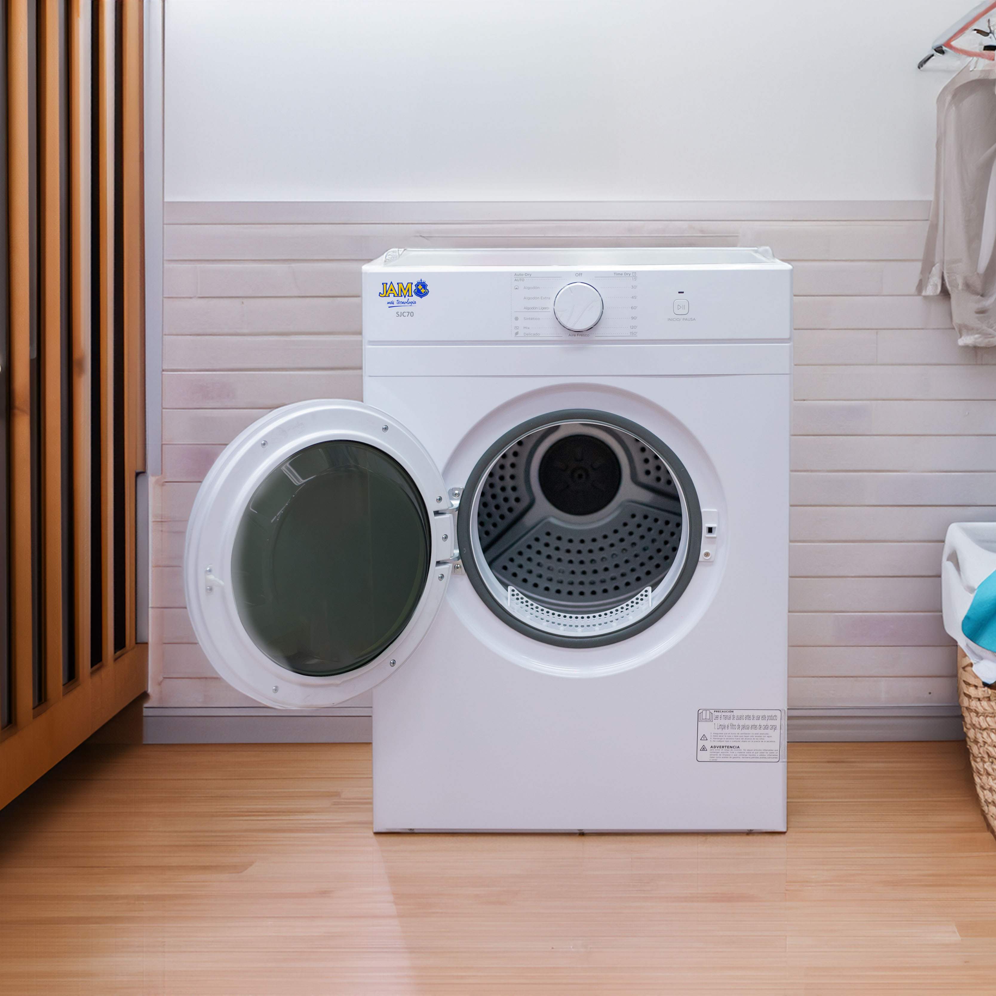 SECARROPAS FRONTAL JAM 7KG SJC70 BLANCO - Yasui