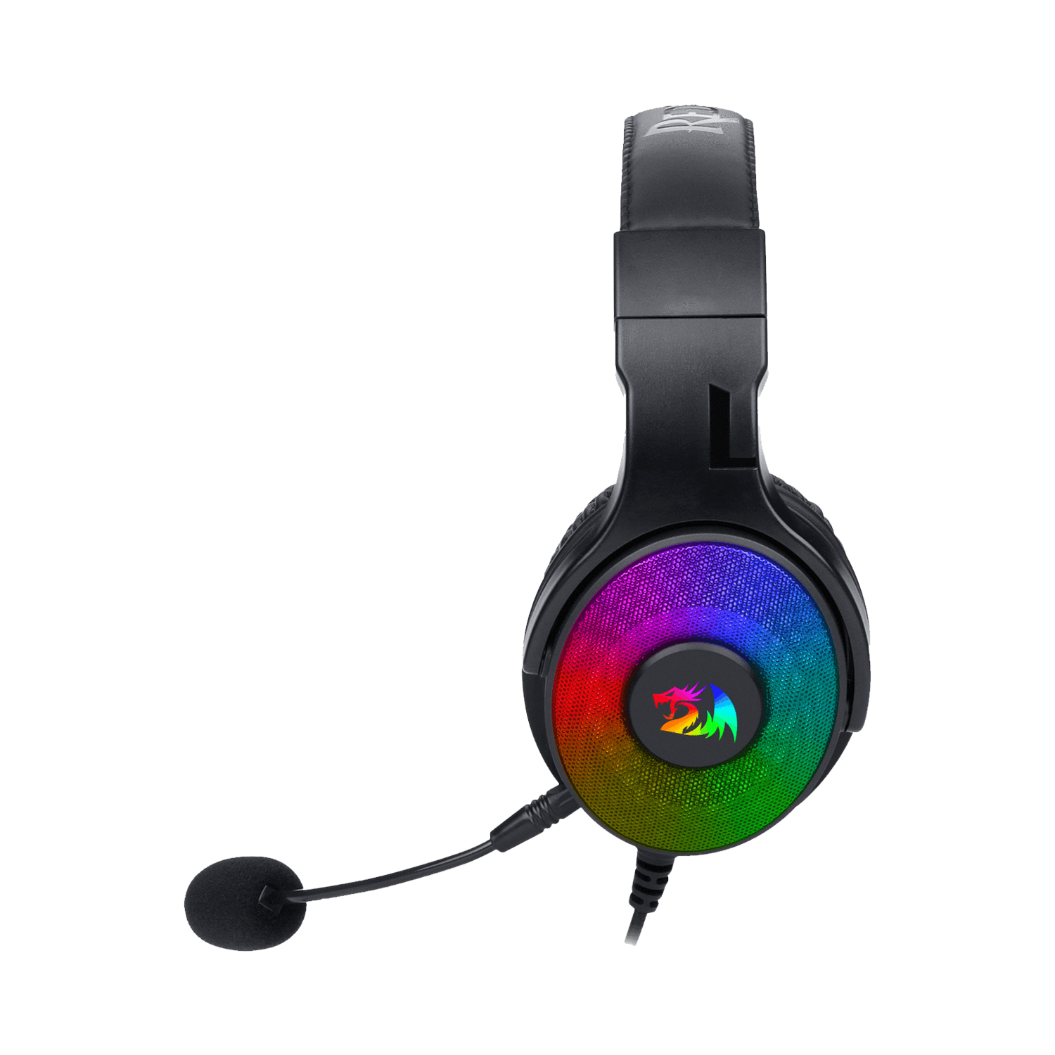 REDRAGON PANDORA GAMER RGB MIC, USB, 3.5 MM, BLACK - HACRED011 - Yasui