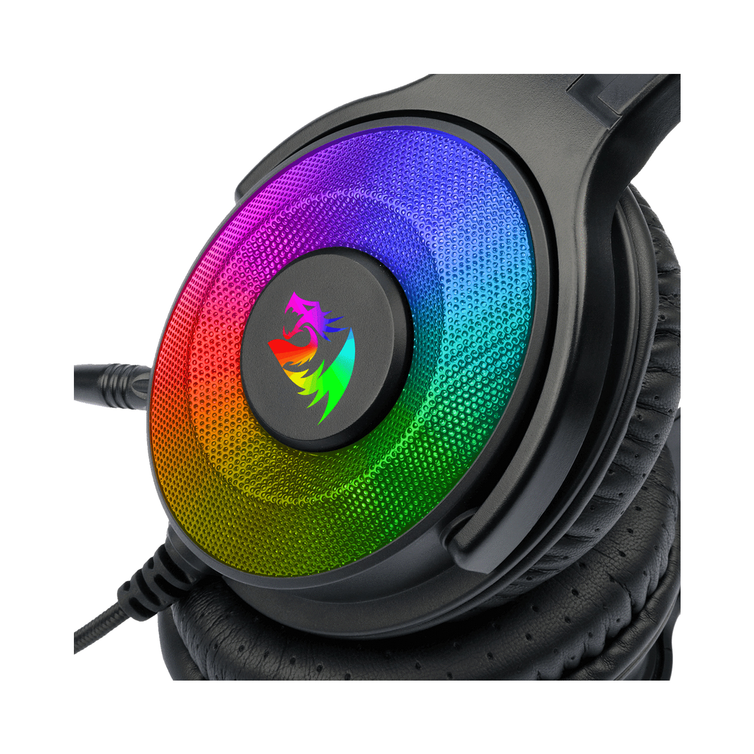 REDRAGON PANDORA GAMER RGB MIC, USB, 3.5 MM, BLACK - HACRED011 - Yasui