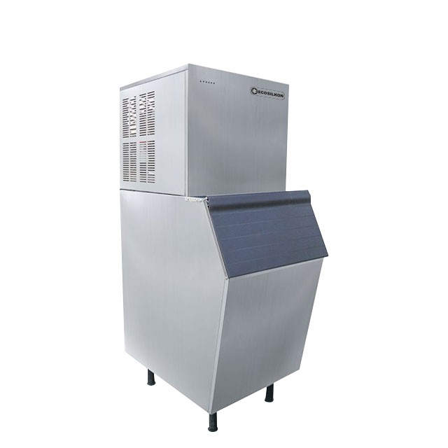 FABRICADORA HIELO ECOSILKON 128 KG/24H CAP DEP 160 KG AC.INOX. ZBL280 ...