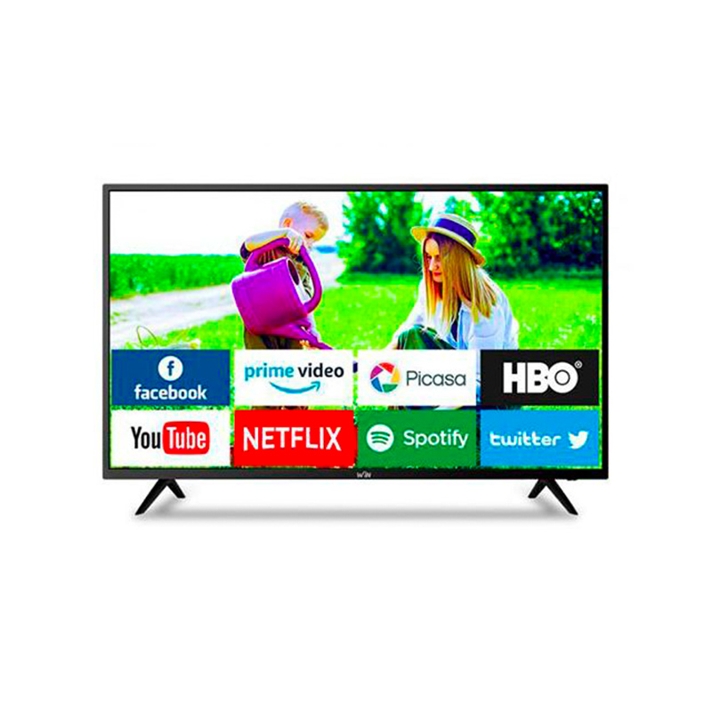 TELEVISOR 43" LED FHD SMART, SINTONIZADOR DE TV DIGITAL ISDB, HDMI X 2 ...